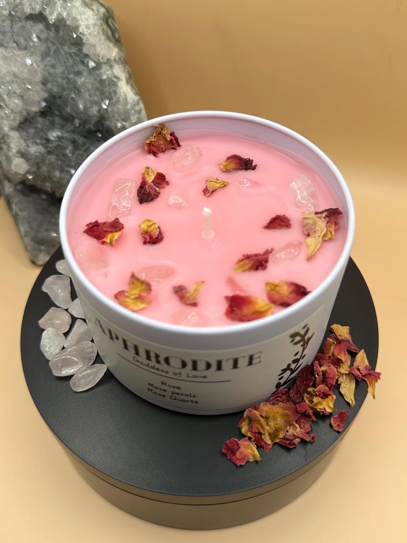 Aphrodite | Greek Goddess Devotional Candle - Etsy
