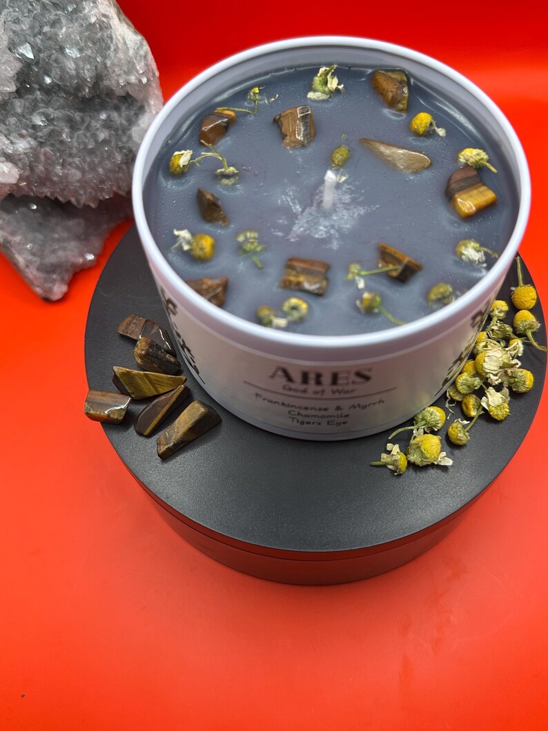 Ares | Greek God Devotional Candle - Etsy