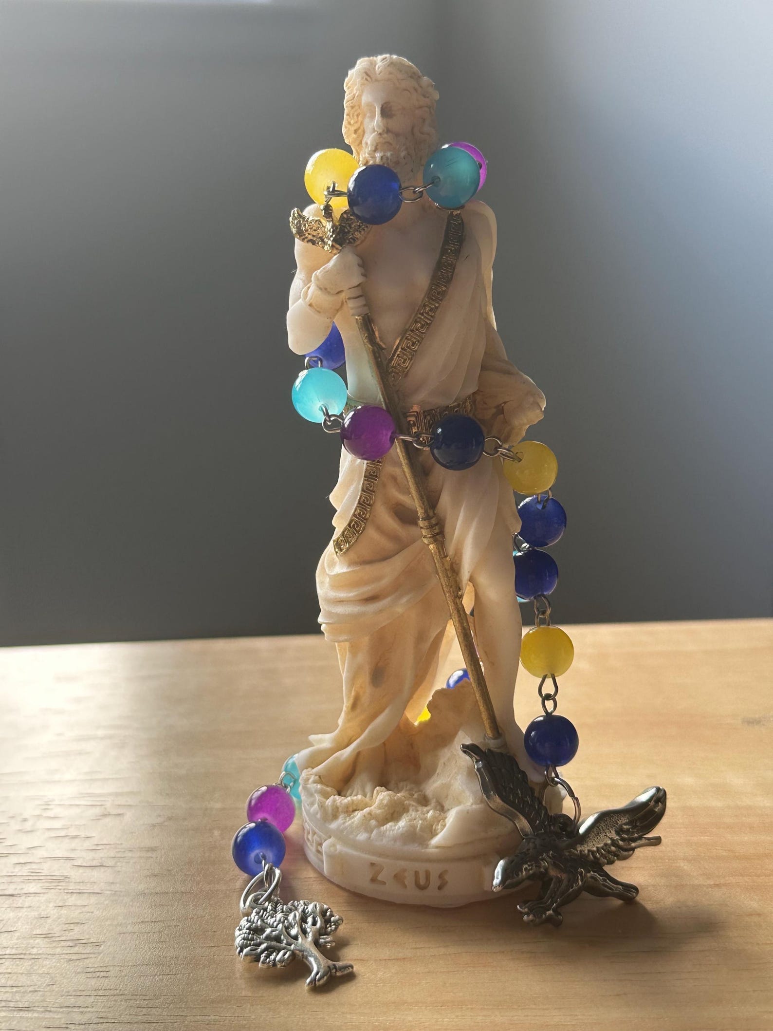 Zeus Prayer Beads - Greek God - Etsy