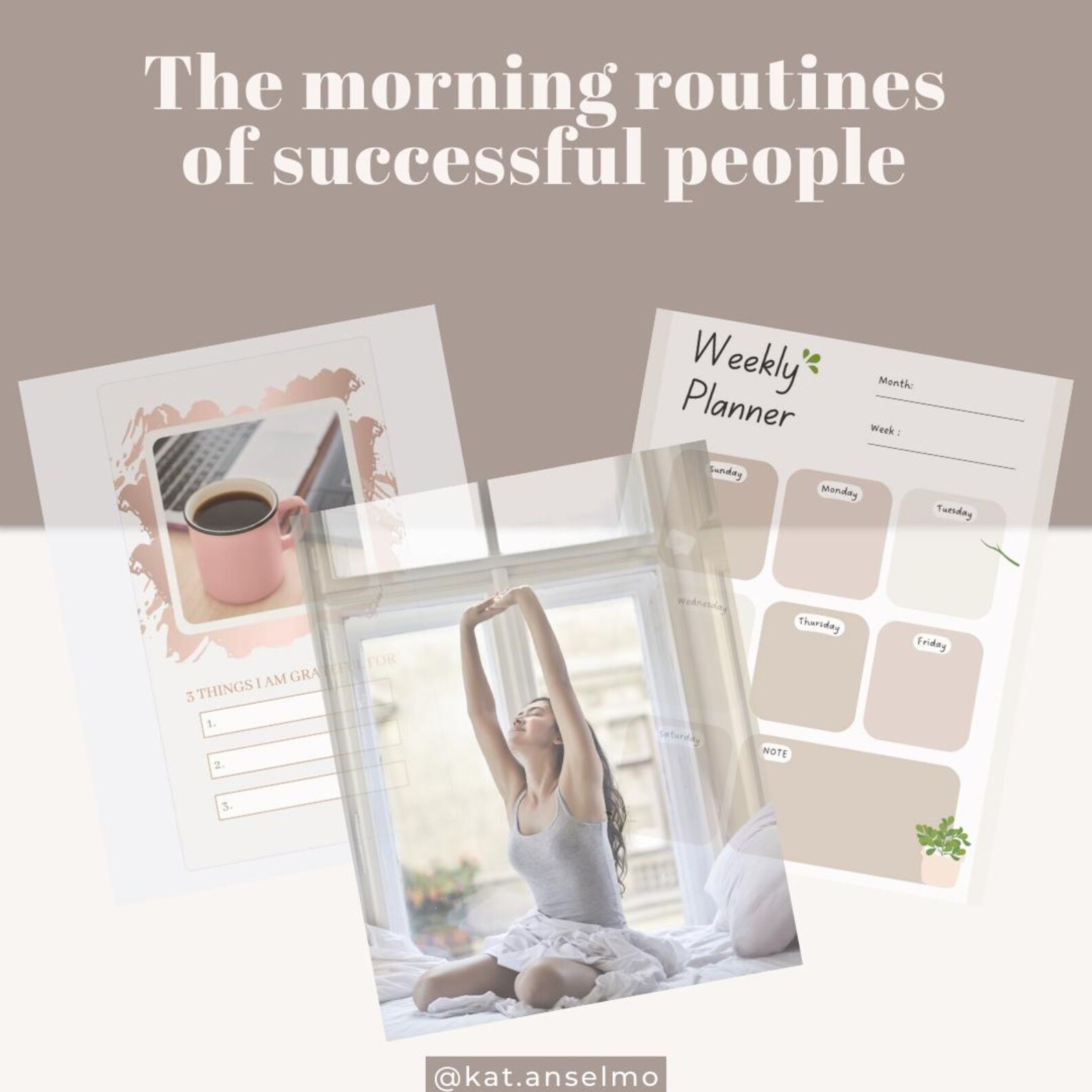 The Morning Routines of Successful People - Etsy