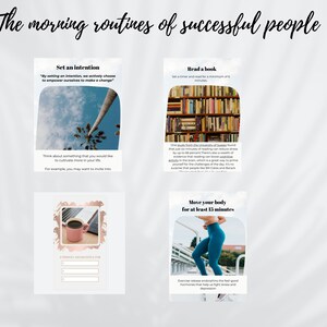 The Morning Routines of Successful People - Etsy