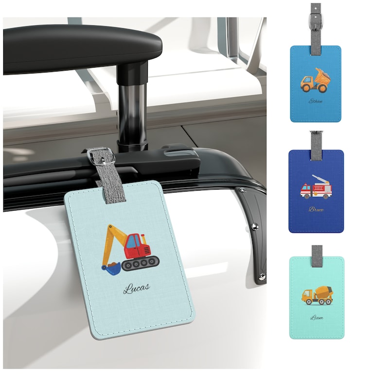 Kids Luggage Tags - Etsy