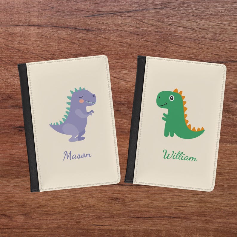 Dinosaur Personalized Suitcase Kids Luggage Set Kids Suitcase Name Gift ...