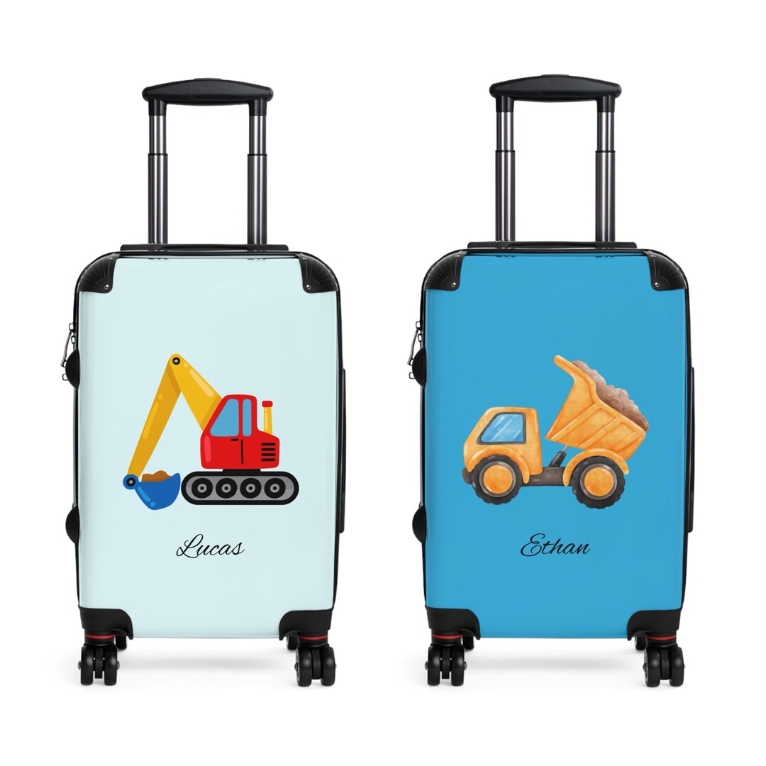 Personalized Suitcase Kids Luggage Set Kids Suitcase Name Gift Custom ...