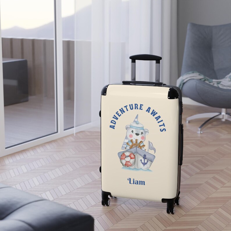 Personalized Suitcase Kids Luggage Set Kids Suitcase Name Gift Custom ...