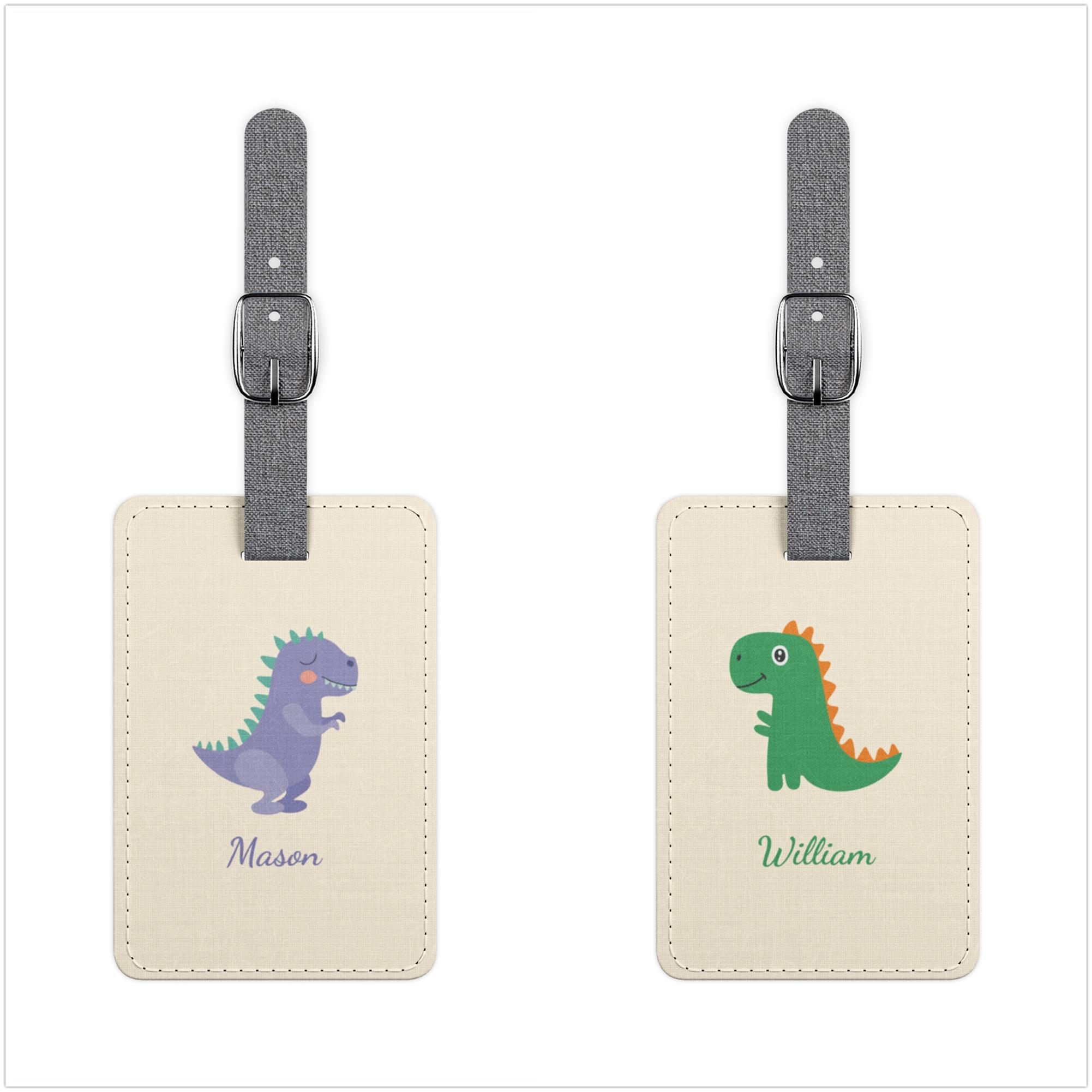 Dinosaur Personalized Suitcase Kids Luggage Set Kids Suitcase Name Gift ...