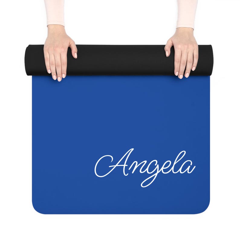 Personalized Yoga Mat Mandala Fitness Mat for Yoga Lovers Anti-slip ...