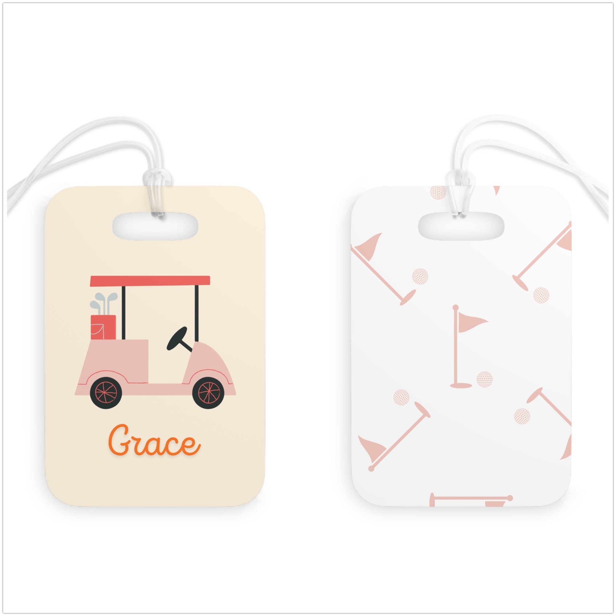 Golf Bag Tags Custom Golf Name Tag Golf Enthusiast Gift Kids Golf ...