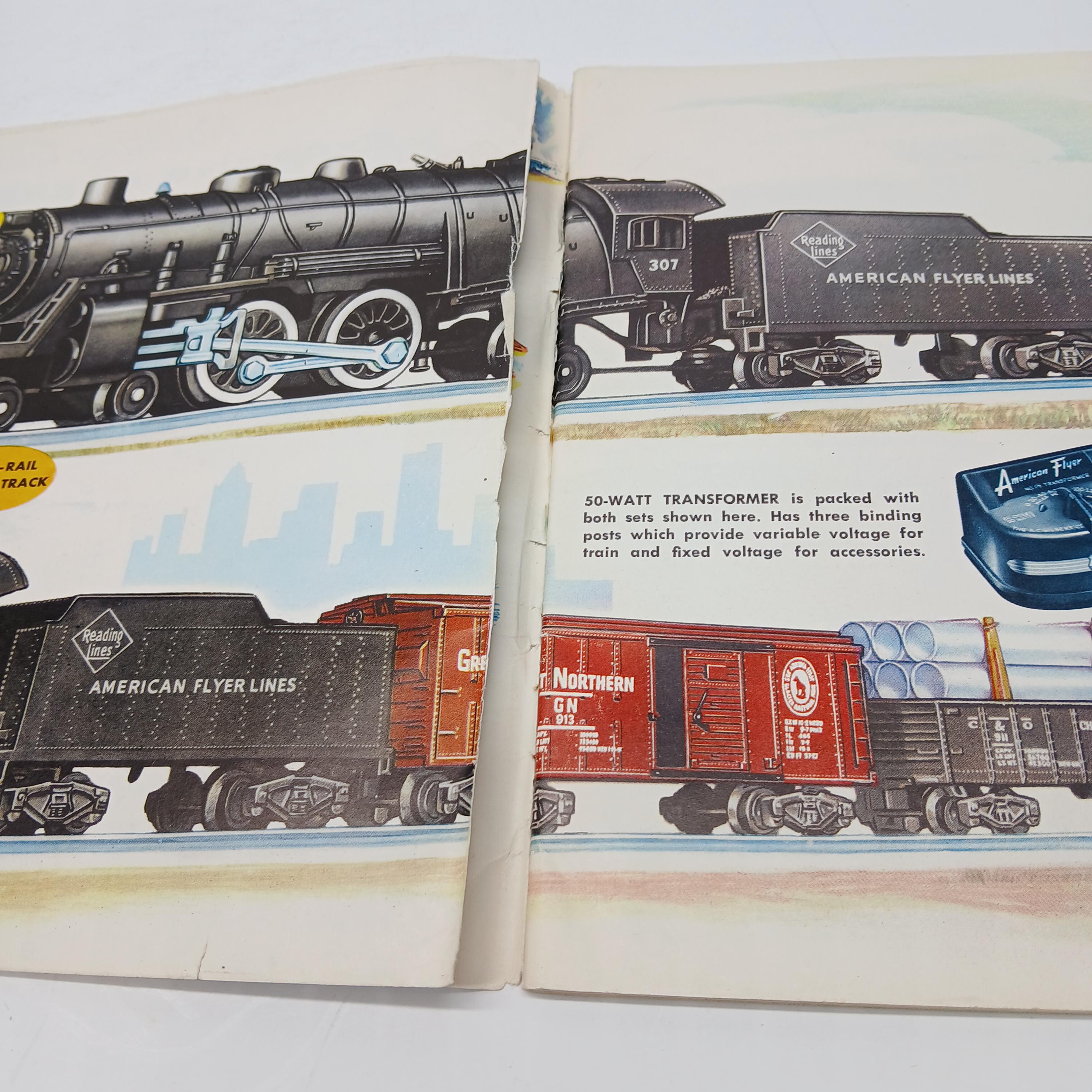 Vintage Lionel American Flyer Varney Train Catalogs Lot of 6 40s 50s ...