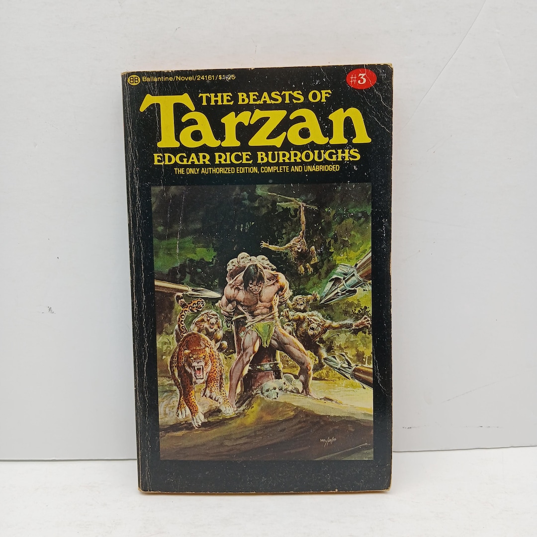 The Beasts of Tarzan by Edgar Rice Burroughs Ballantine Books 1975 ...