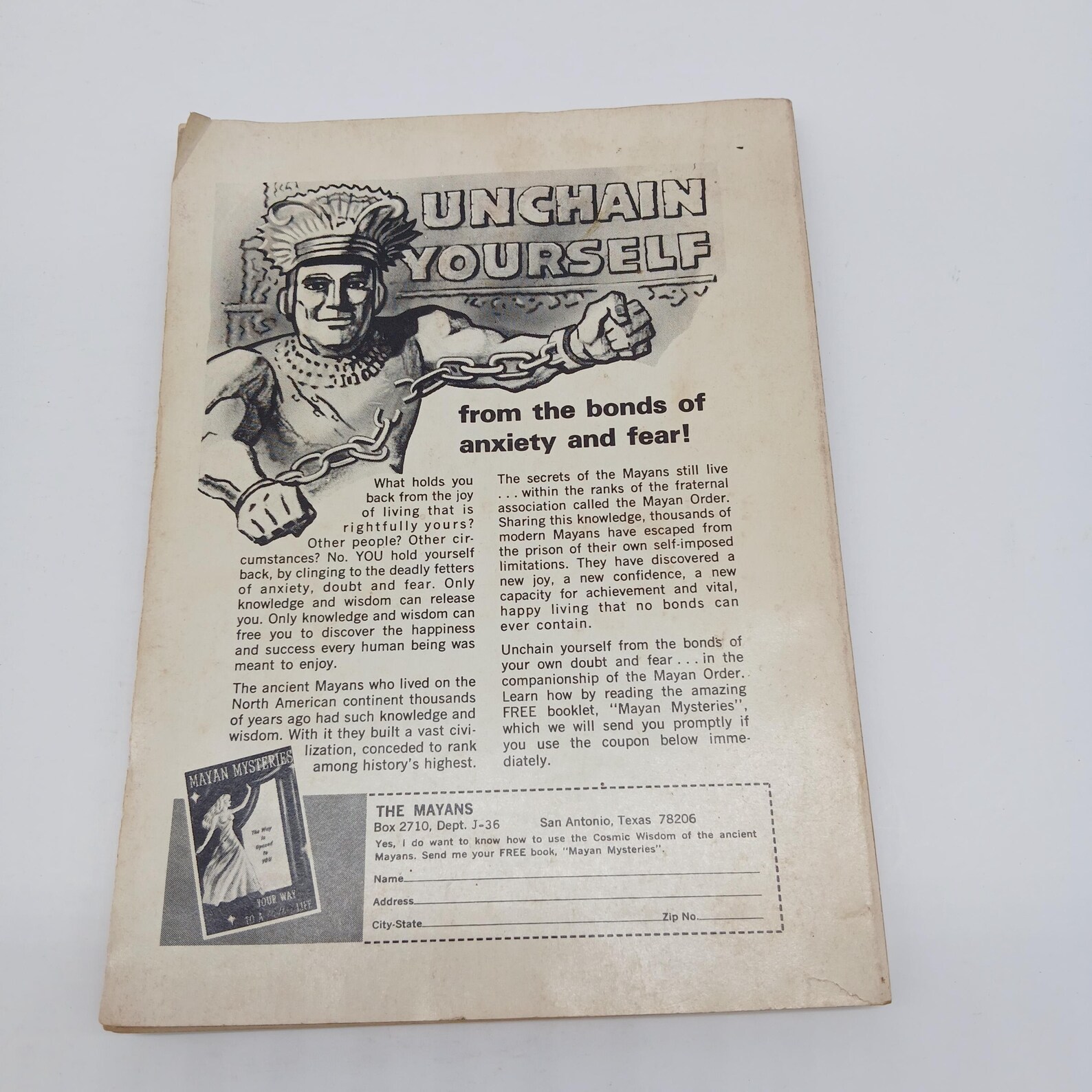 Borderline the Magazine That Dares the Unknown February 1966 Vol. 2 No ...