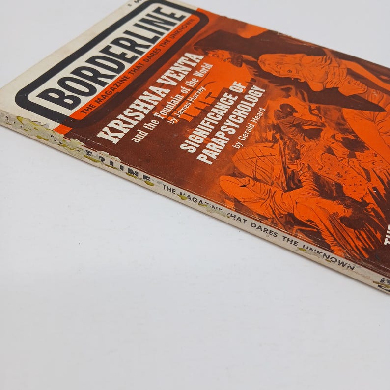 Borderline the Magazine That Dares the Unknown February 1966 Vol. 2 No ...
