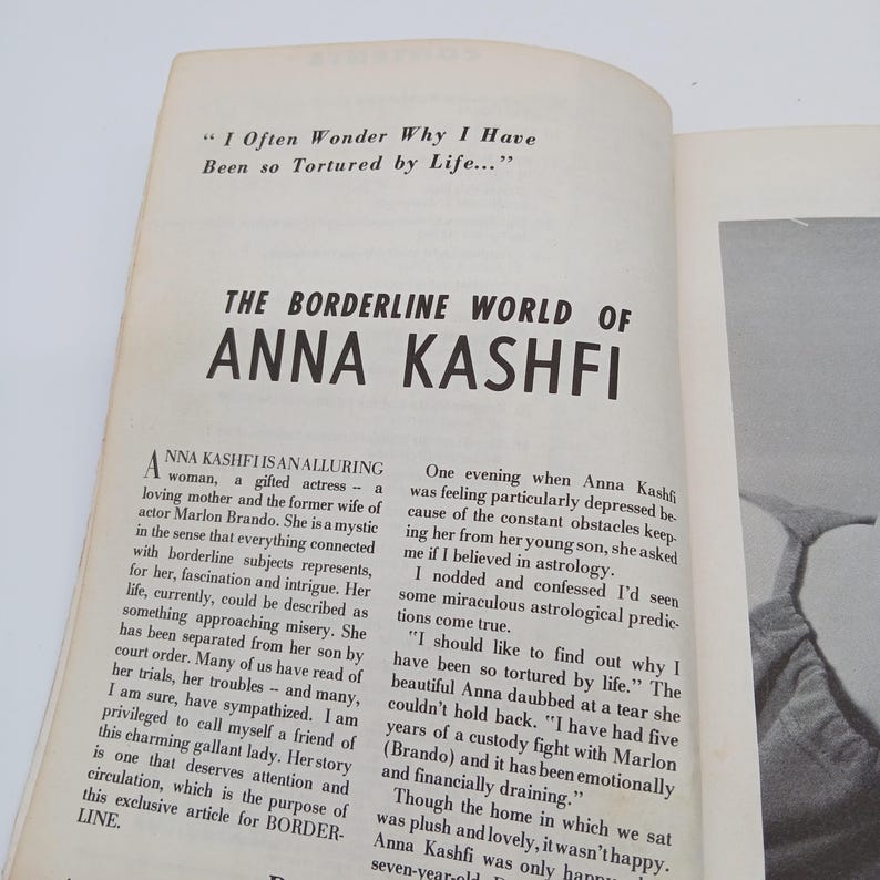 Borderline the Magazine That Dares the Unknown February 1966 Vol. 2 No ...