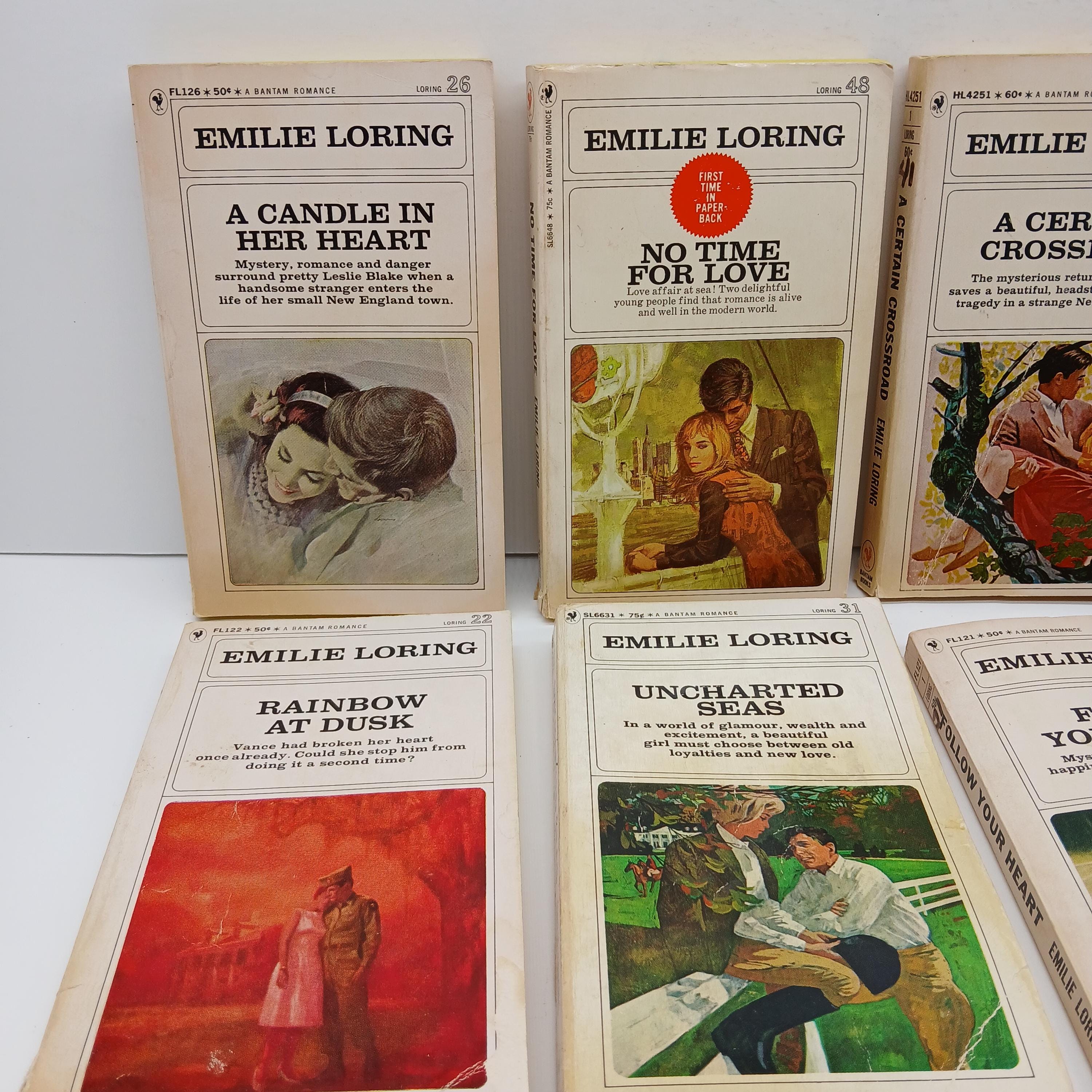 Vintage Emilie Loring Romance Novels 60s 70s Lot of 12 Paperbacks - Etsy