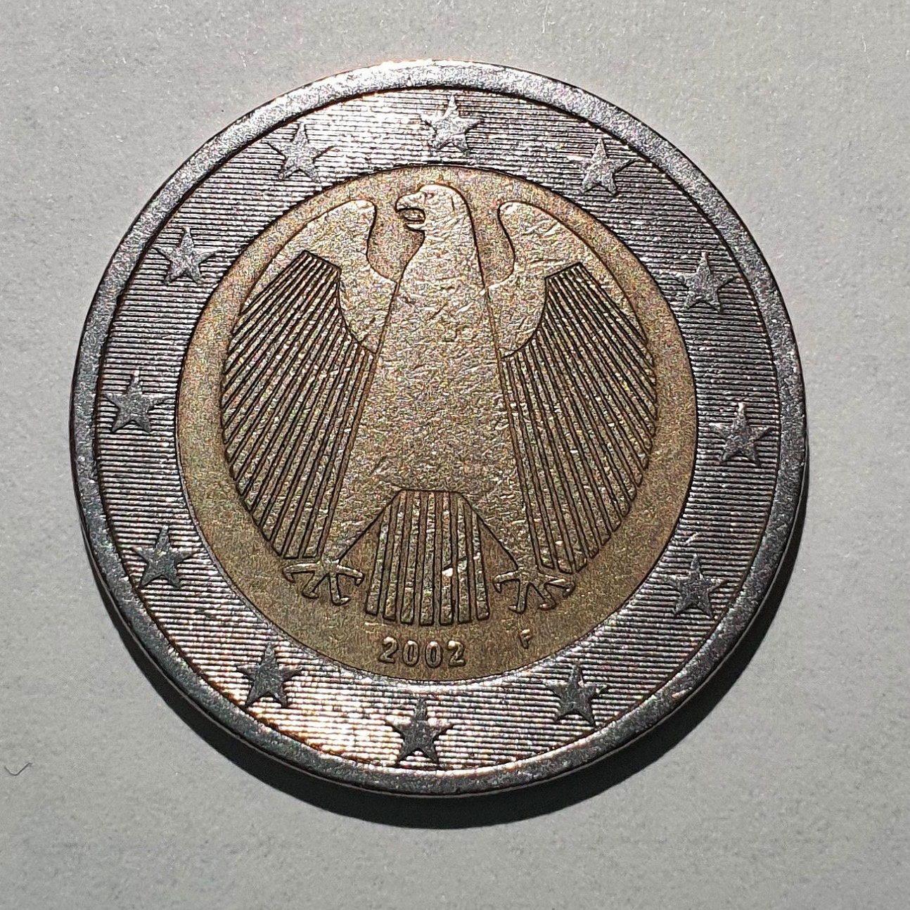Germany 2 Euro Coin 2002 Series F - Etsy