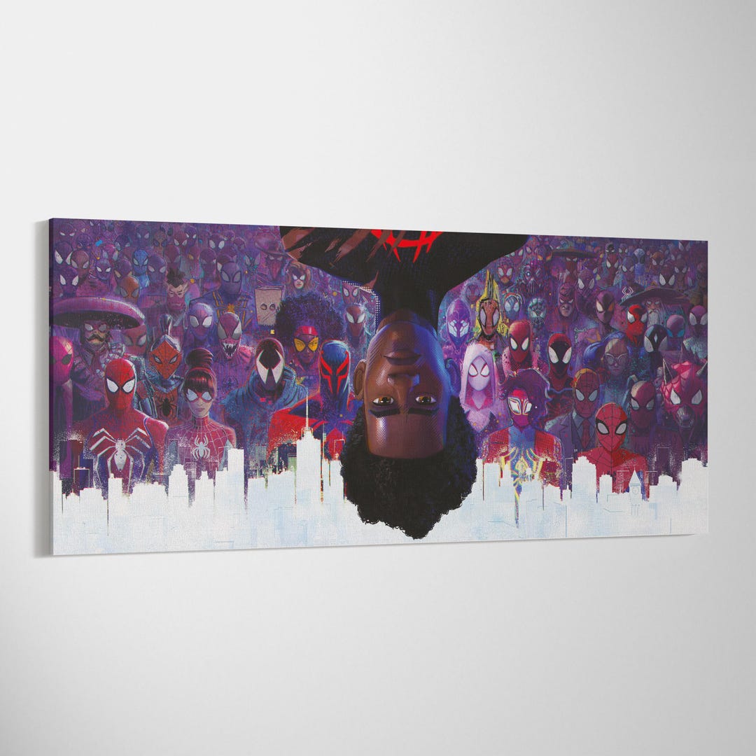 Spider-man Into the Spider-verse, Spider-man Universe Miles Morales ...