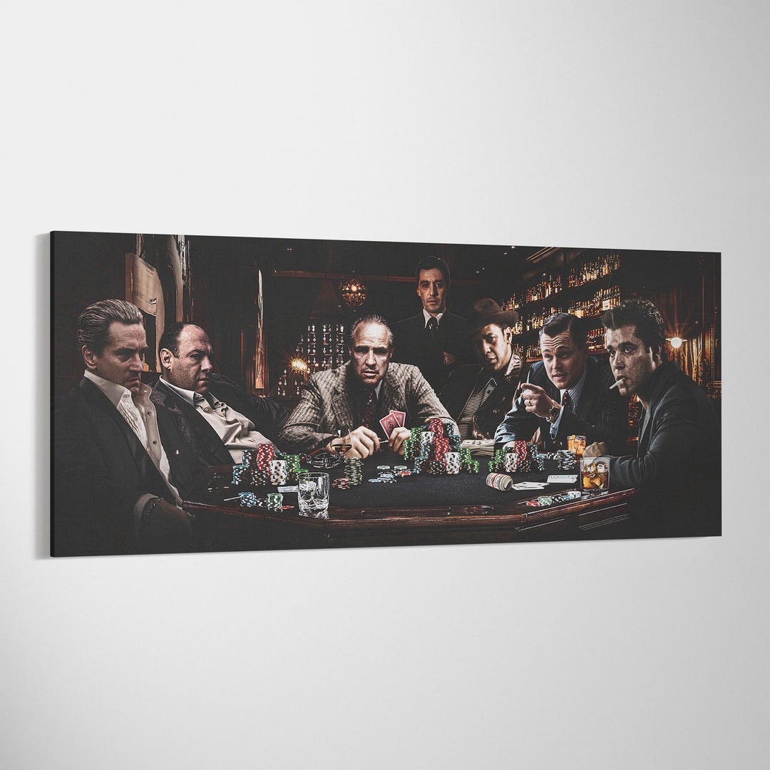 Top Movie Characters of All Time Canvas Print Wall Art the Most Famous ...