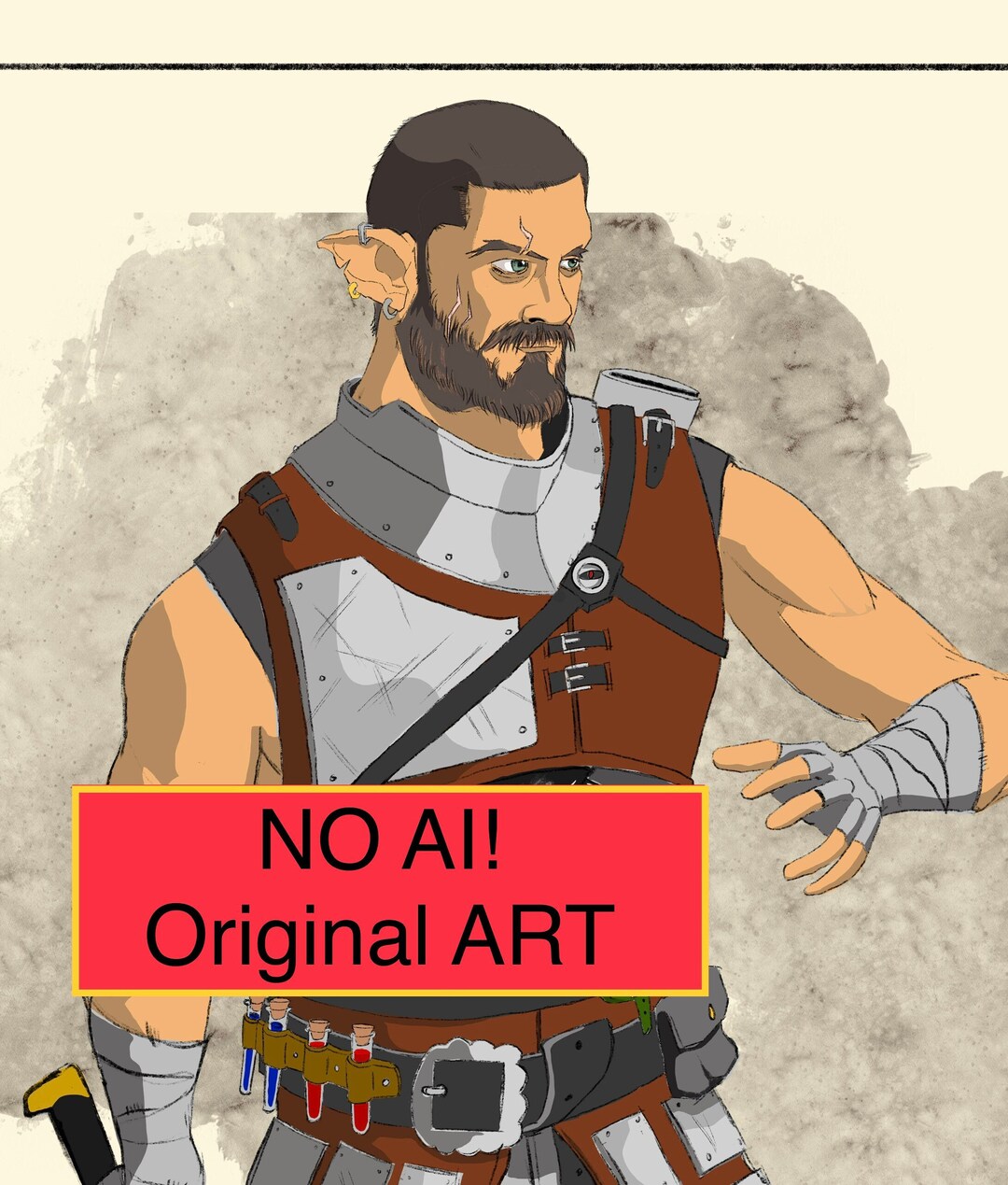 Hand Drawn Character Commissions, DND - Etsy