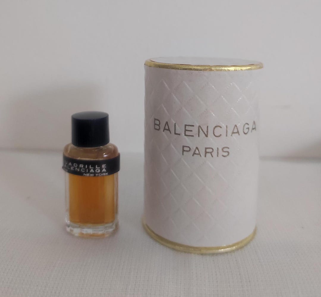 Cuadrille Balenciaga Perfume Miniature Vintage 1955 Rare Collectible ...