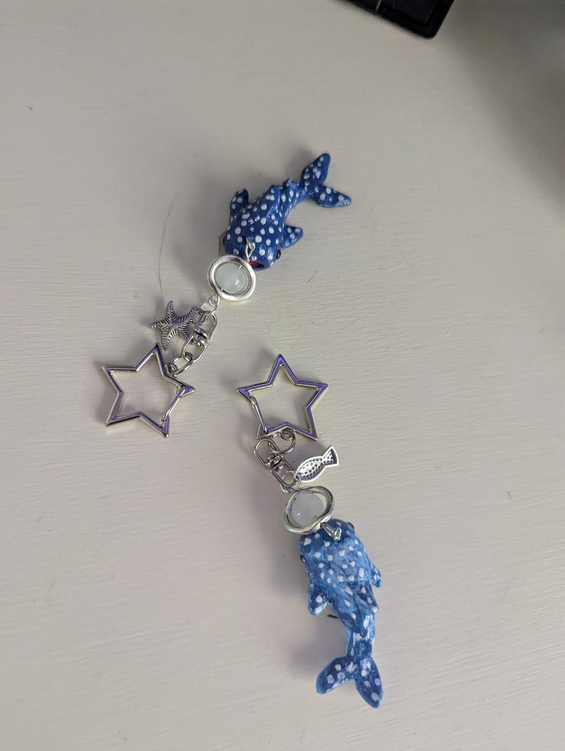 Matching Whale Shark Keychains Cute - Etsy