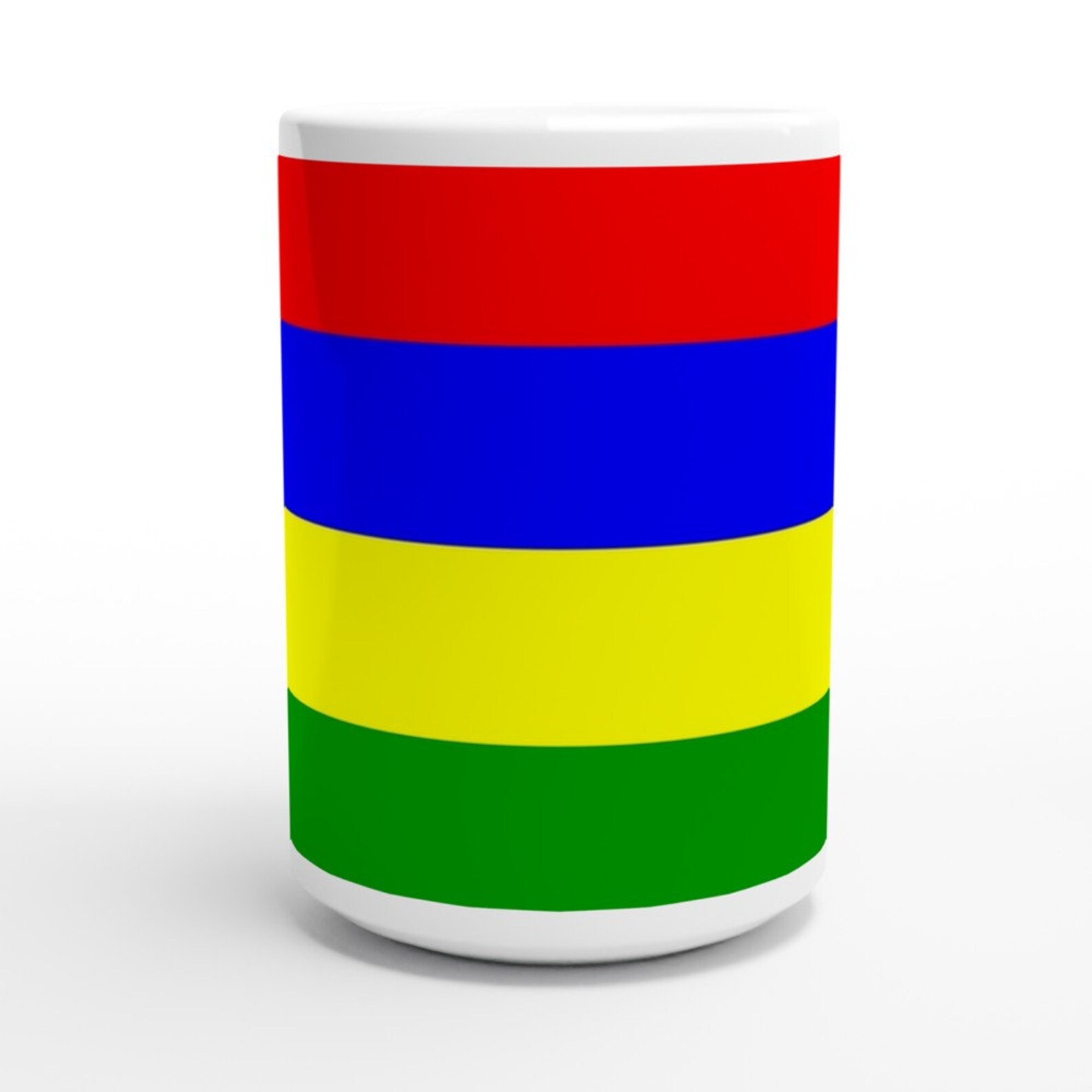 Mauritius Country Pride Flag Gift Mug 15oz Ceramic Mug - Etsy