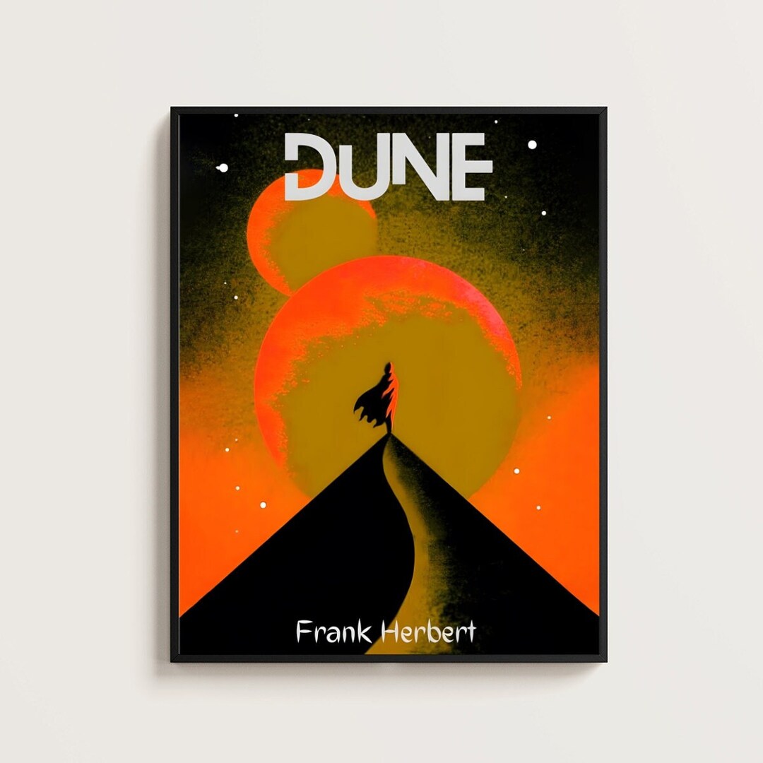 Dune Poster, Dune Wall Art, Dune Movie Art Print, Vintage Dune Poster ...