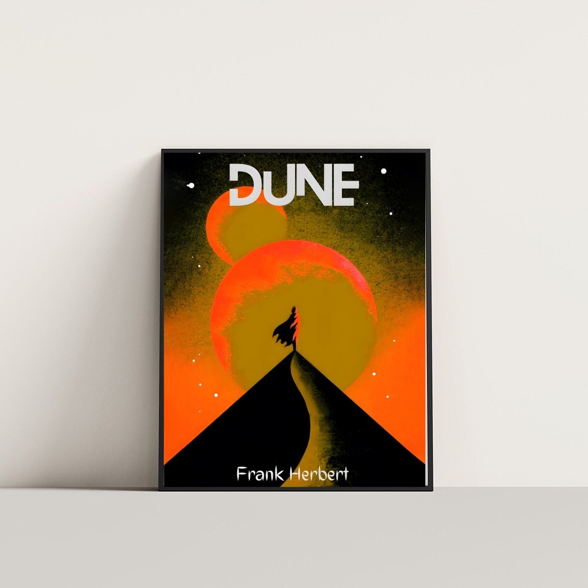 Dune Poster, Dune Wall Art, Dune Movie Art Print, Vintage Dune Poster ...