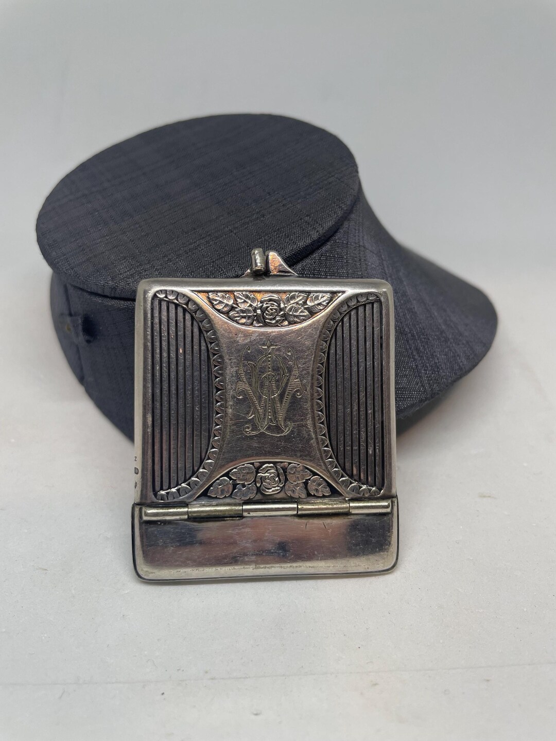 Antique WMF Art Nouveau Matchbox Monogrammed - Etsy