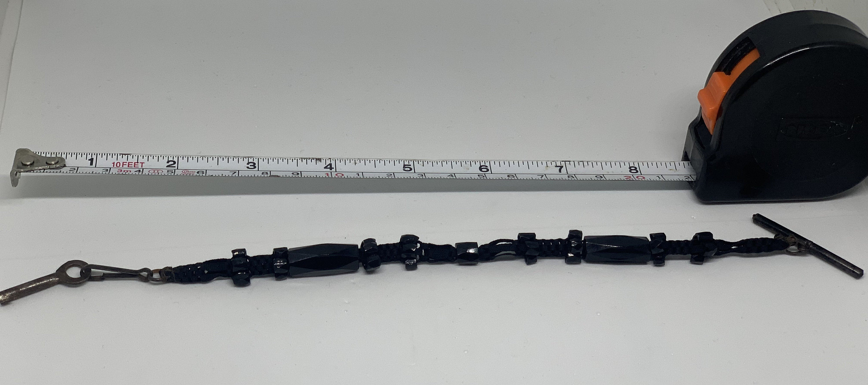 Antique Victorian Mourning Watch Chain - Etsy