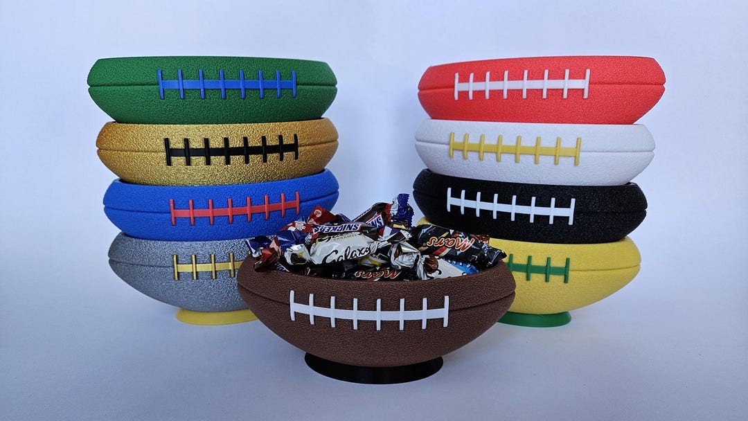 Football Snack Bowl - Etsy