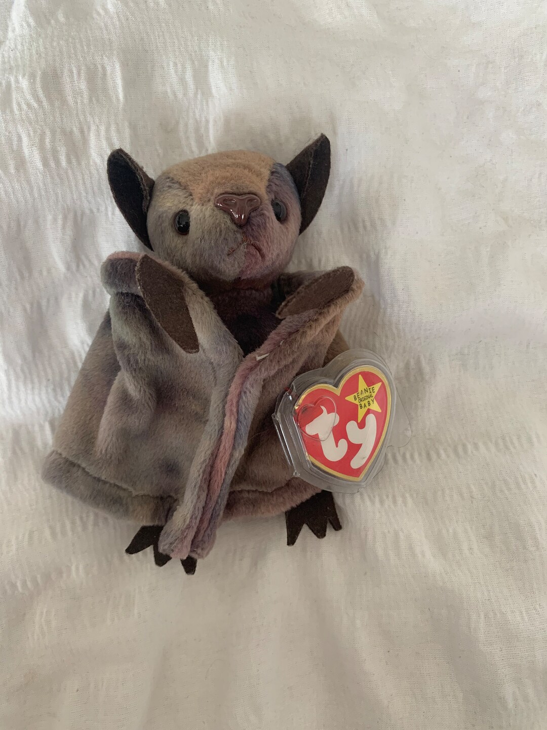 Rare Vintage Batty Tie Dye TY Beanie Baby - Etsy