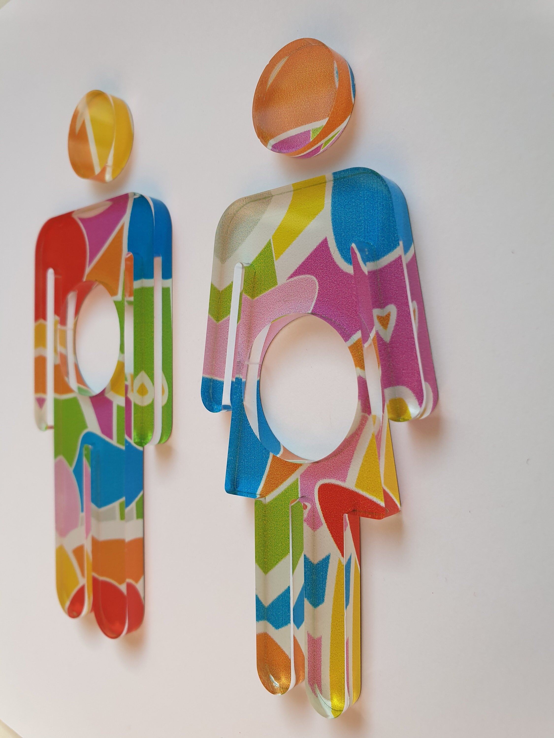 Toilet Sign Men Women | WC Sign | Toilet Decor | Home Decor - Etsy