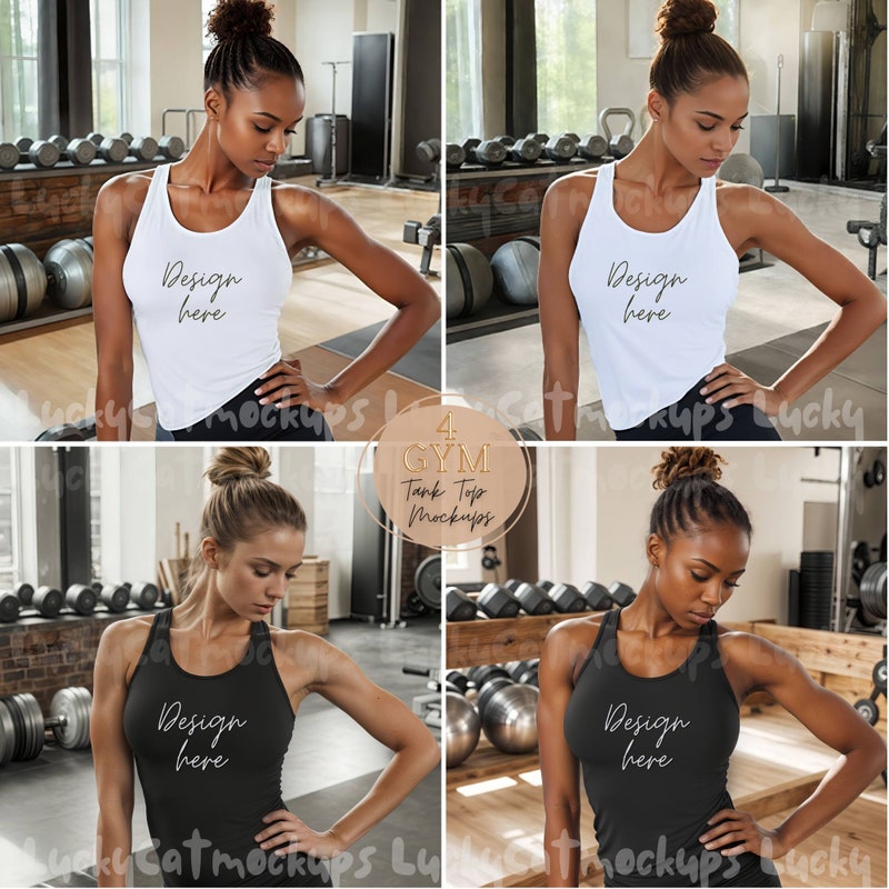 Fitness Tank Top - Etsy