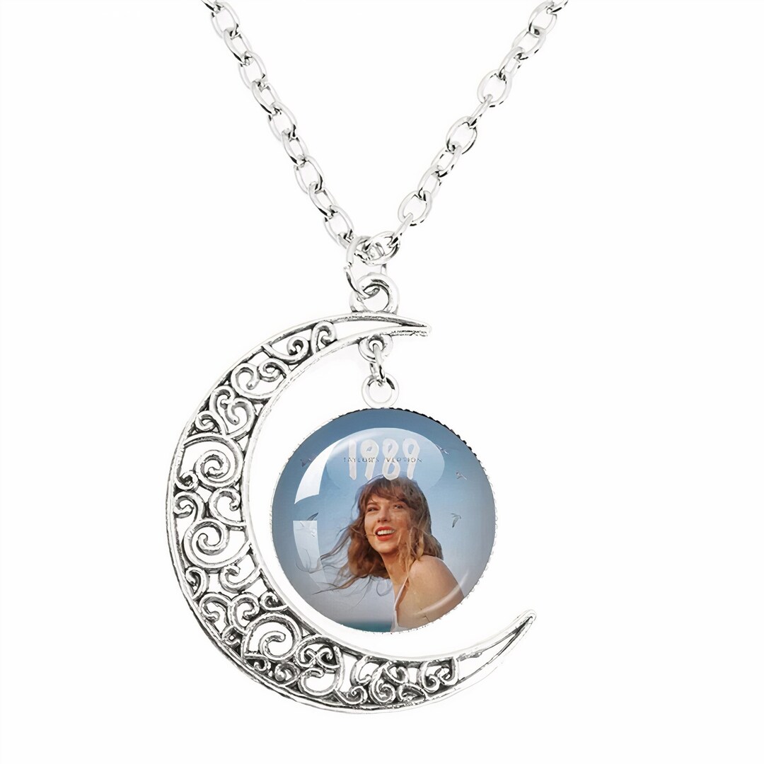 Taylor Swift Moon Necklace the Eras Tour Necklace Swiftie Merch 1989 ...