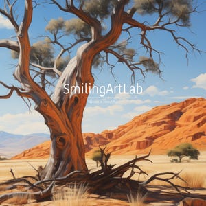 Australian Outback Painting - Australian Landscape Image in Oil ...