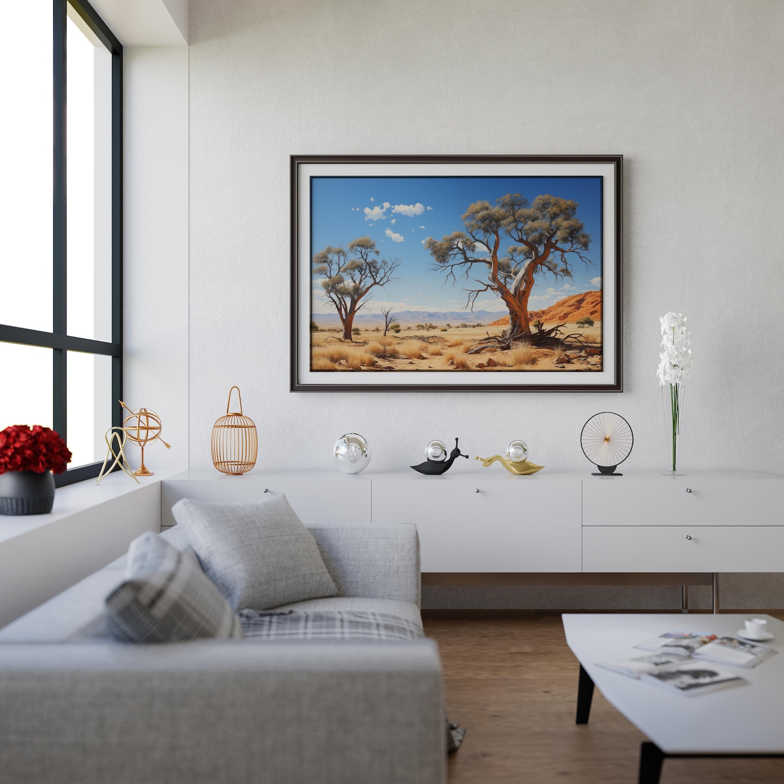 Australian Outback Painting - Australian Landscape Image in Oil ...