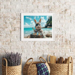Easter Bunny Pirate - Beach Party Rabbit - Decor for Kids - Happy ...