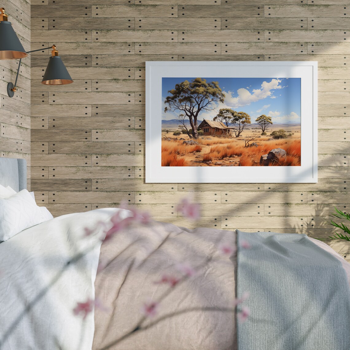 Australian Outback Painting - Australian Landscape Image in Oil ...