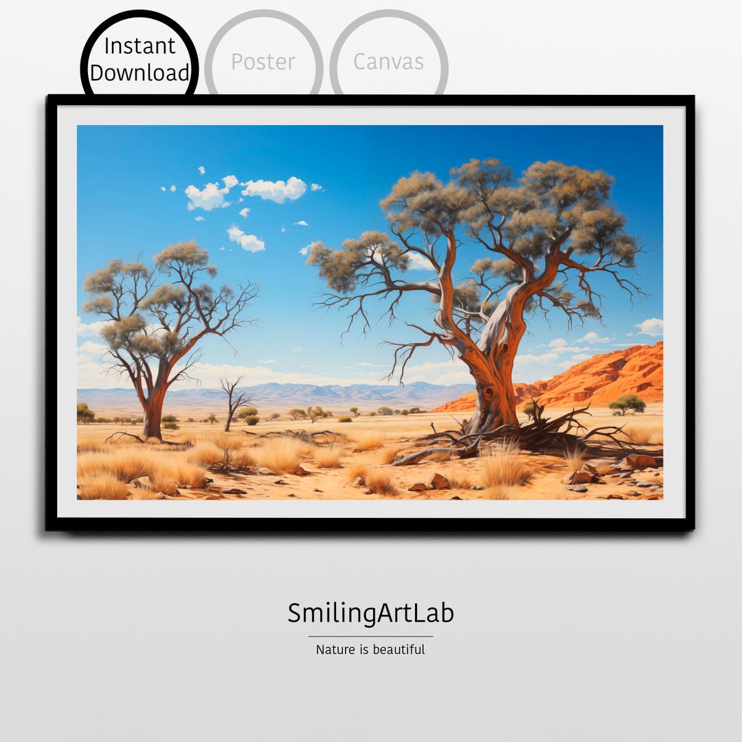 Australian Outback Painting - Australian Landscape Image in Oil ...