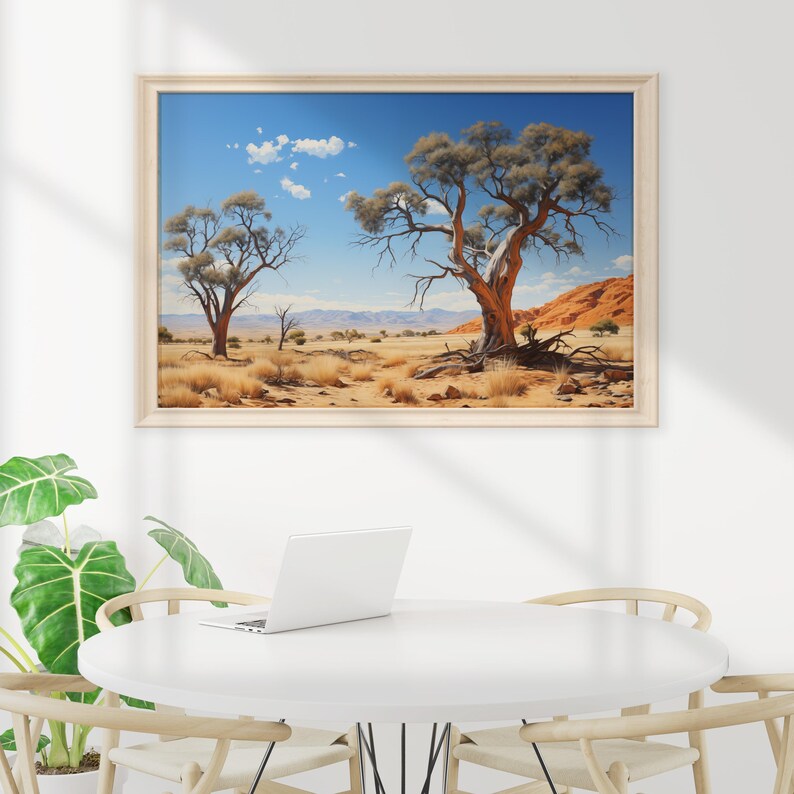 Australian Outback Painting - Australian Landscape Image in Oil ...