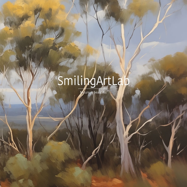 Australian Outback Painting Australian Oil Painting Australian ...
