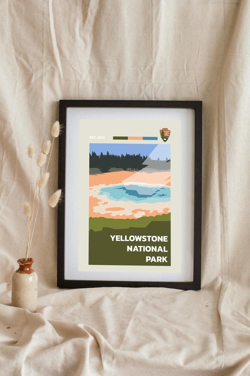 National Parks Poster Collection - Etsy