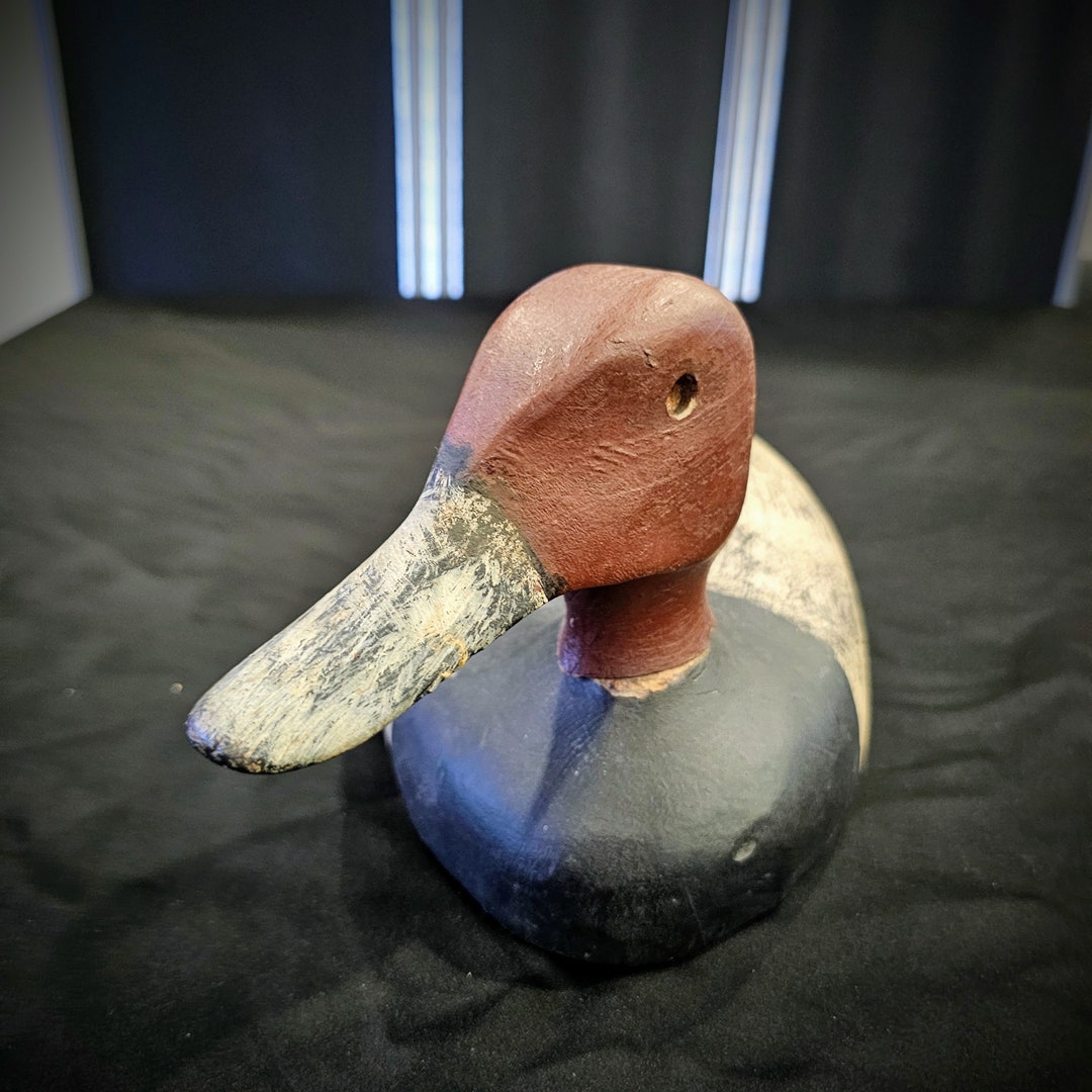 Beautiful Hand Carved and Painted Vintage Duck Decoy - Etsy