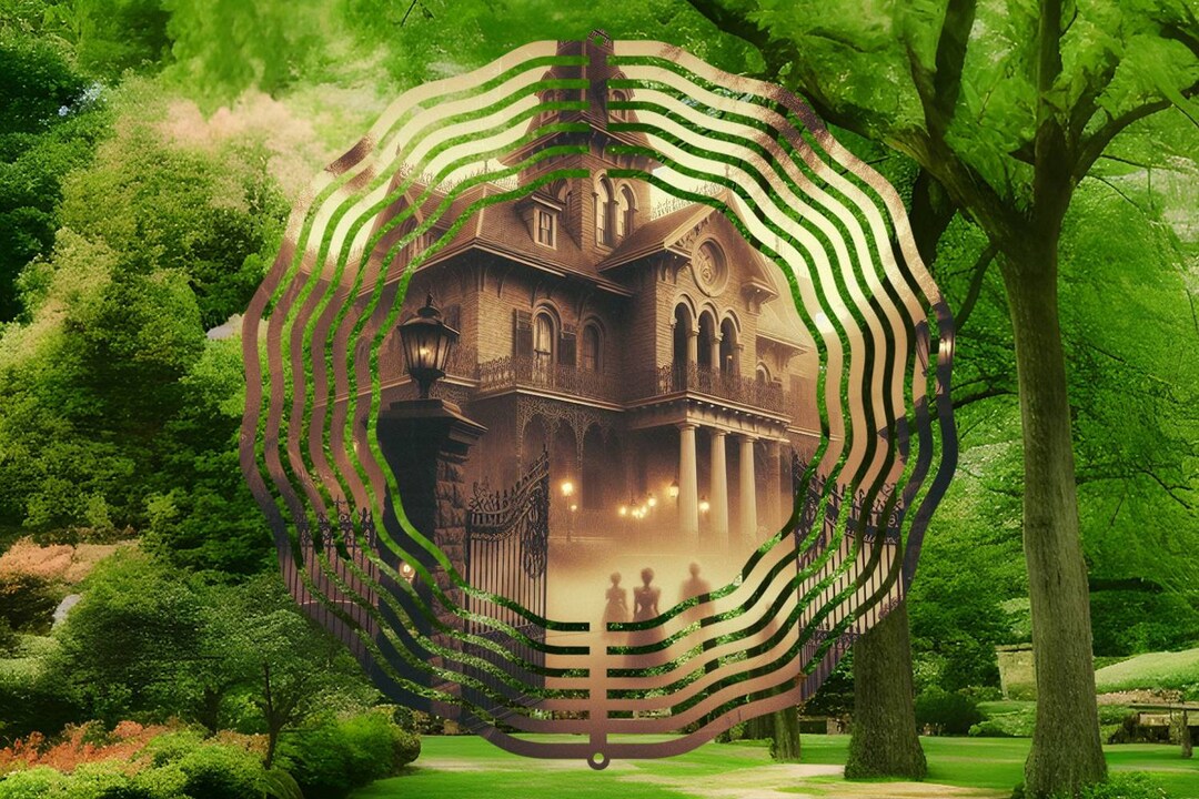 Haunted Mansion, Disneyland, Scary, Wind Spinner - Etsy