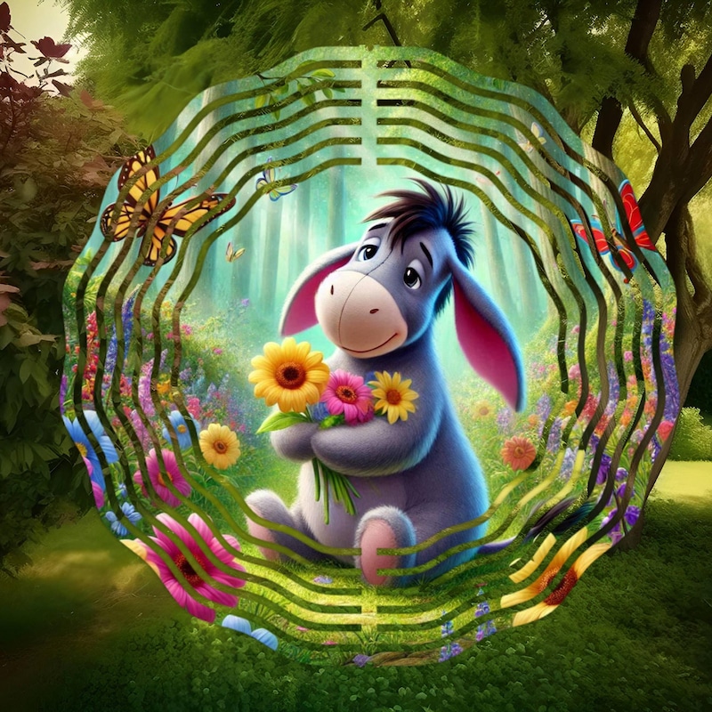 Eeyore Garden Decoration - Etsy