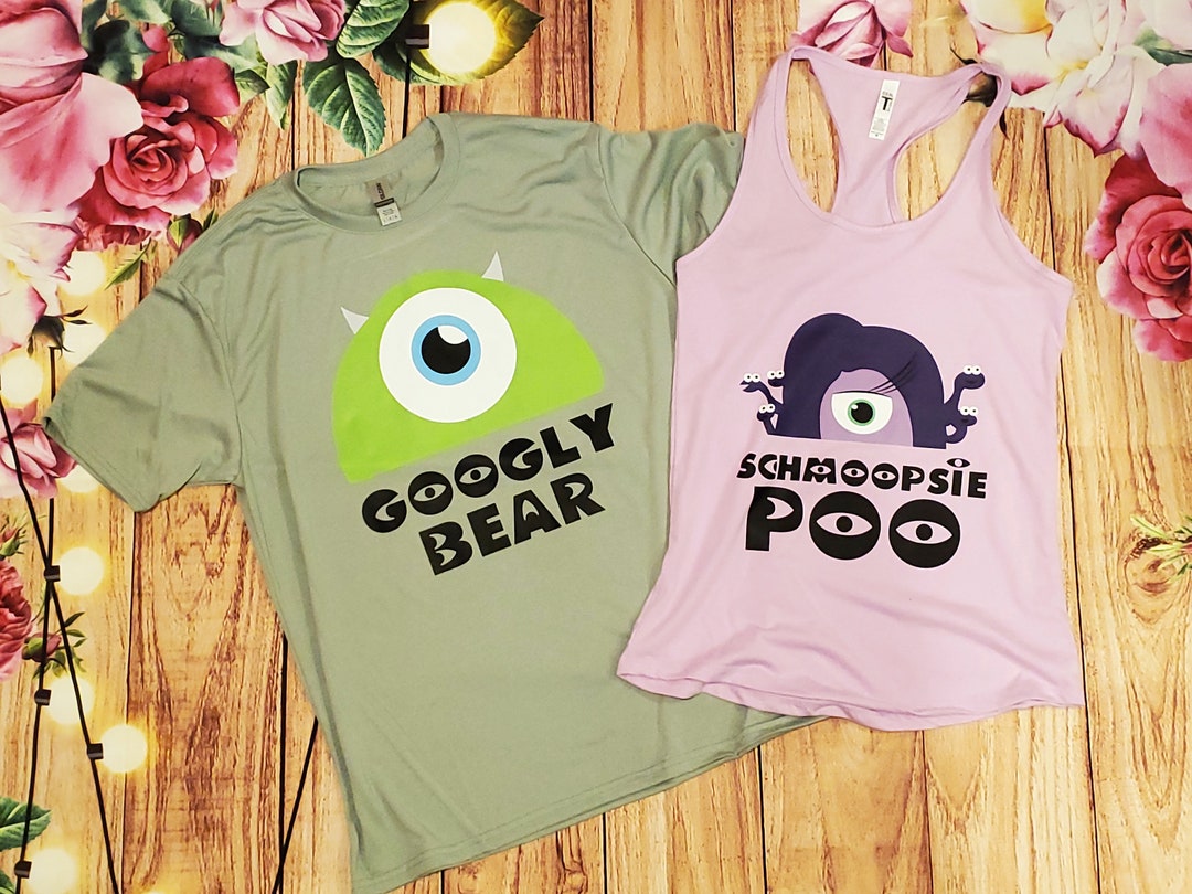 Googly Bear and Schmoopie Poo Couple Shirts - Etsy