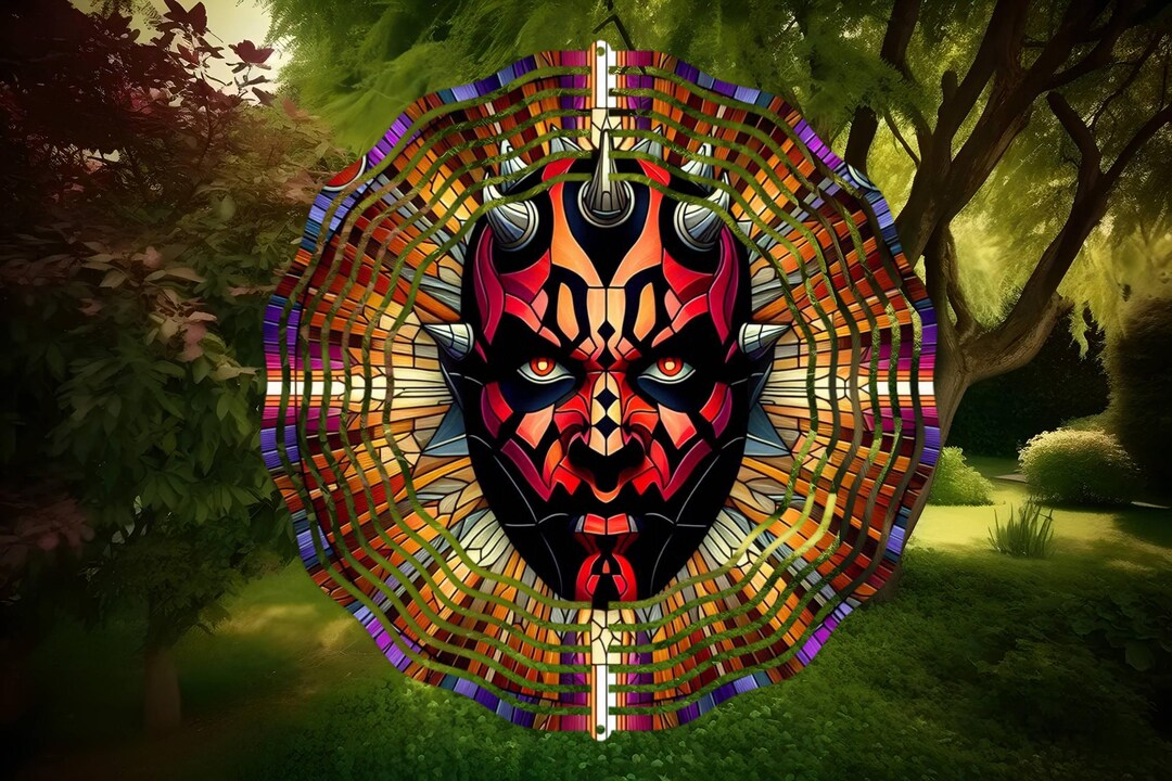 Darth Maul, Star Wars Wind Spinner, Garden Decoration - Etsy