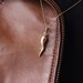 14k Gold Italian Horn Cornicello Pendant for Men , 14k Solid Gold ...
