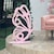 Giant 5 Ft Wooden Butterfly Prop, Foldable Giant Butterfly Princess ...
