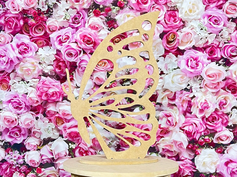 Wooden Butterfly for Party Event Decoration, Butterfly Theme, Kids ...